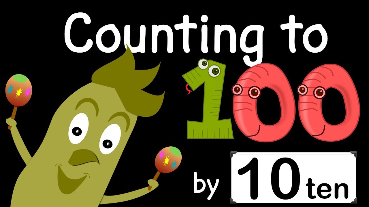 Counting to 100 by 10 | Counting Song | Green Bean's Music - YouTube