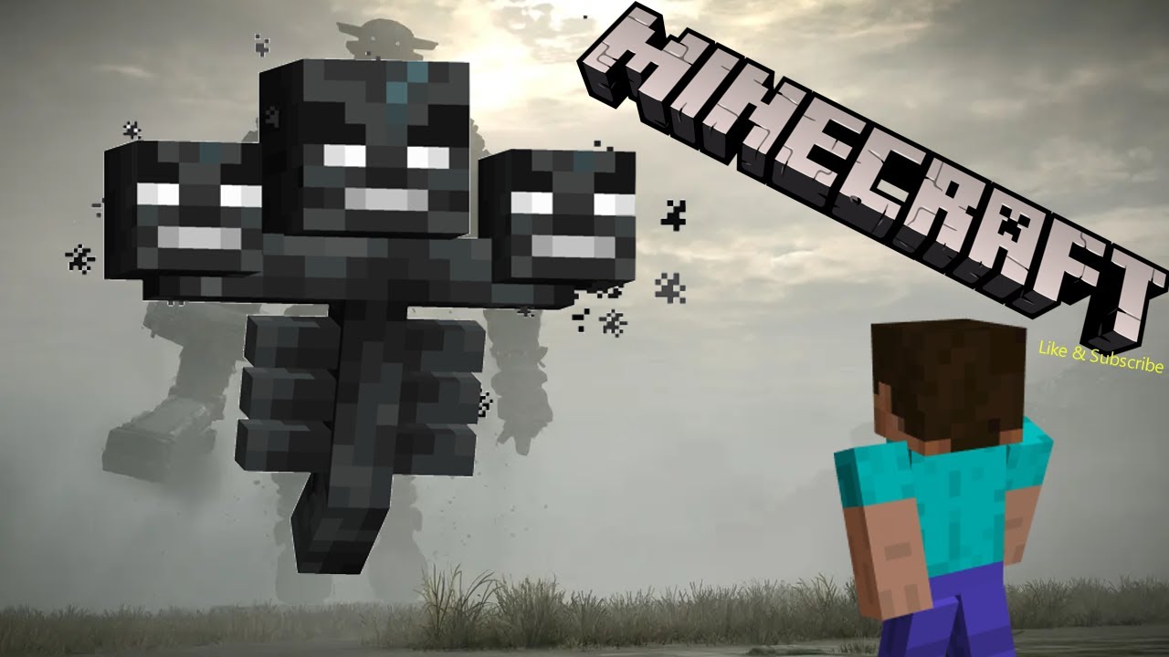 Building the wither | Minecraft - YouTube