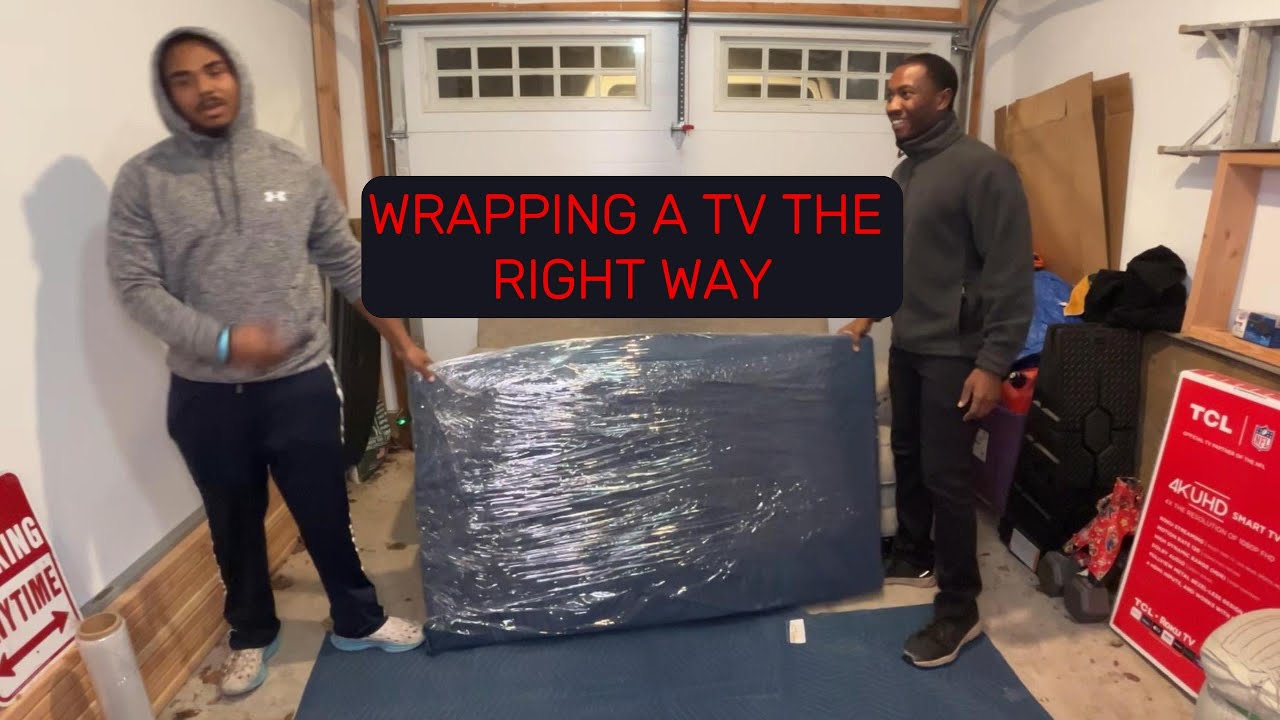 The Ultimate Guide to Wrapping a TV for Safe Transport (Moving Tips ...