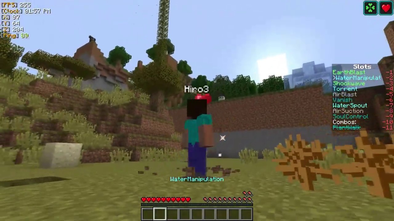 PlantWalk | New ProjectKorra Addon Combo by Hiro3 - YouTube