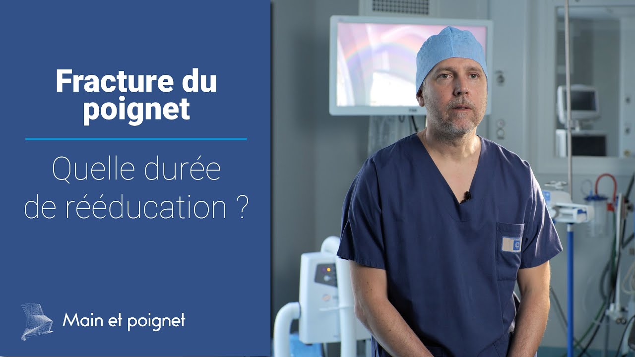 Rééducation après traitement de fracture du poignet ou fracture du ...