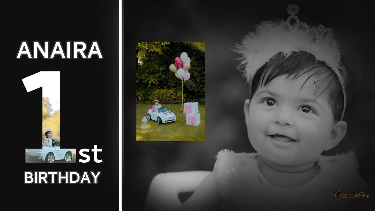ANAIRA BASRA'S 1st BIRTHDAY PARTY VIDEO 2024 / RATTAN FILMS / ITALY ...