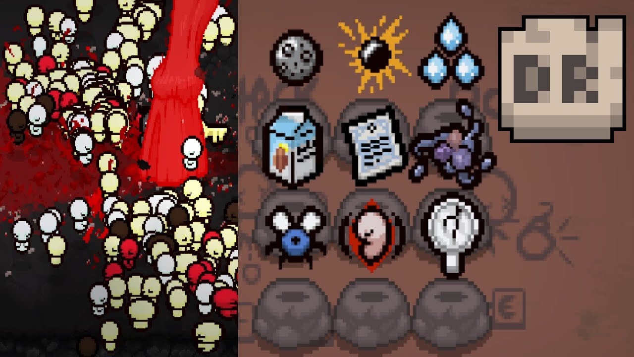 Shooting babies everywhere | The Binding of Isaac curated daily run ...