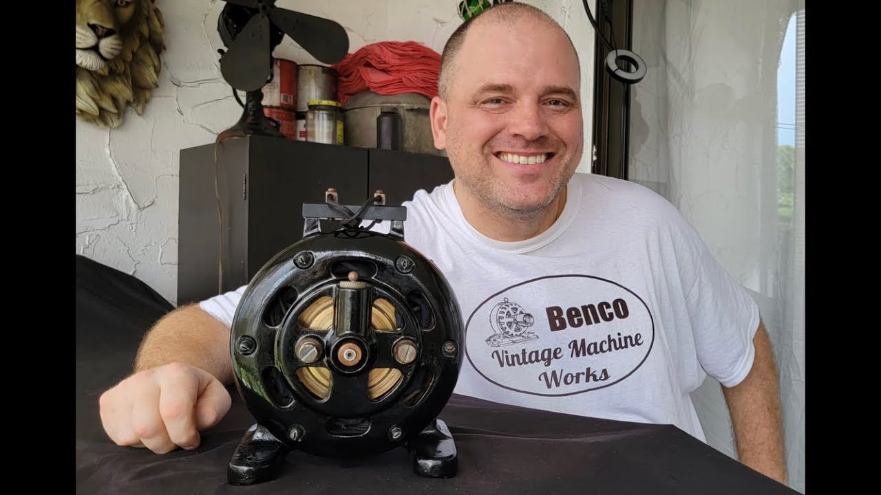 Antique Holtzer-Cabot Electric Motor Restoration with Japanning finish ...