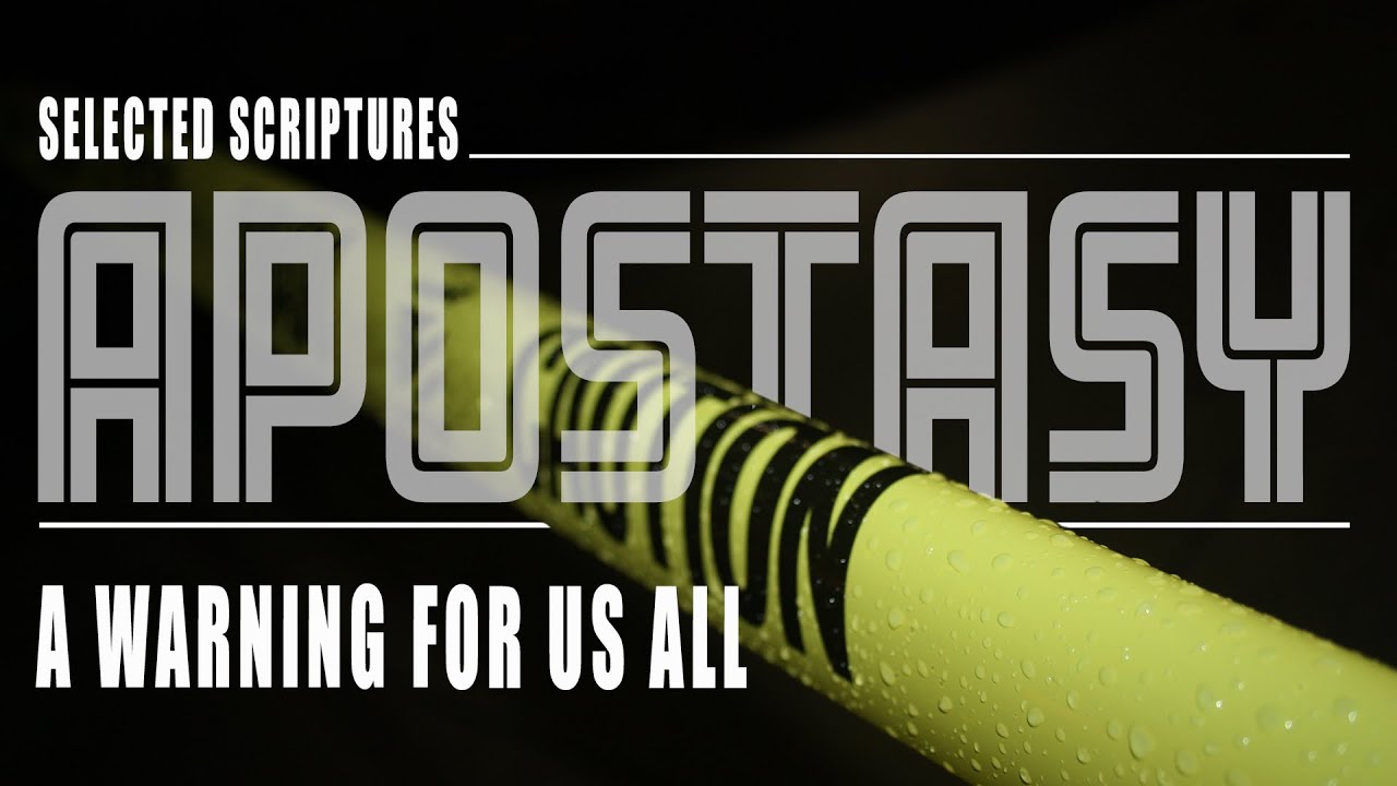 Apostasy: A Warning for Us All (09.08.19 - Audio Only) - YouTube