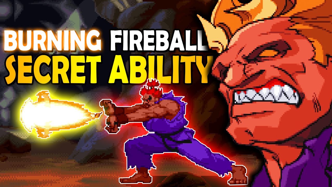 Did You Know This Secret of Shin Akuma's Burning Fireball? - Street ...