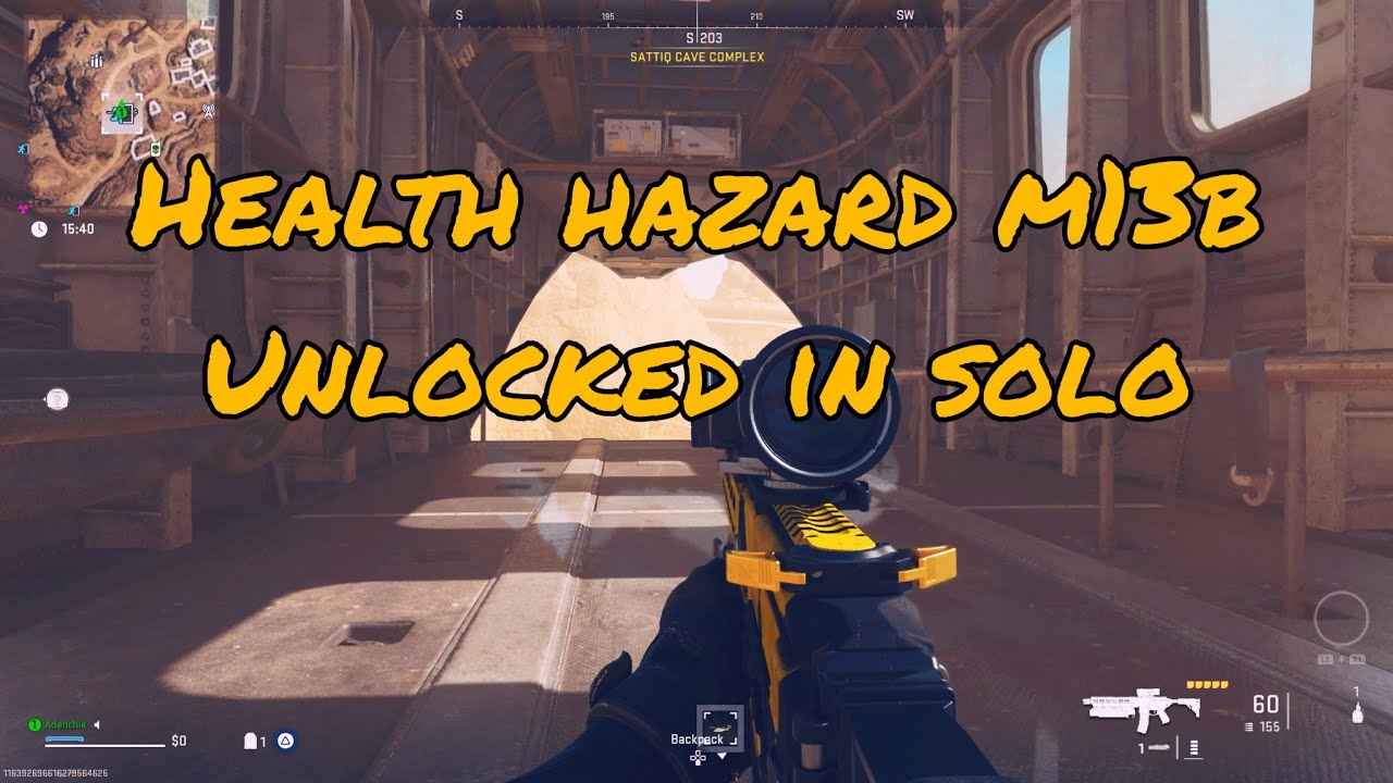 How to get M13B in MW2 DMZ solo! - YouTube