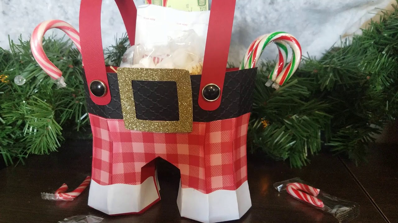 Santa Pants 3D SVG File for Christmas DIY gift idea - YouTube