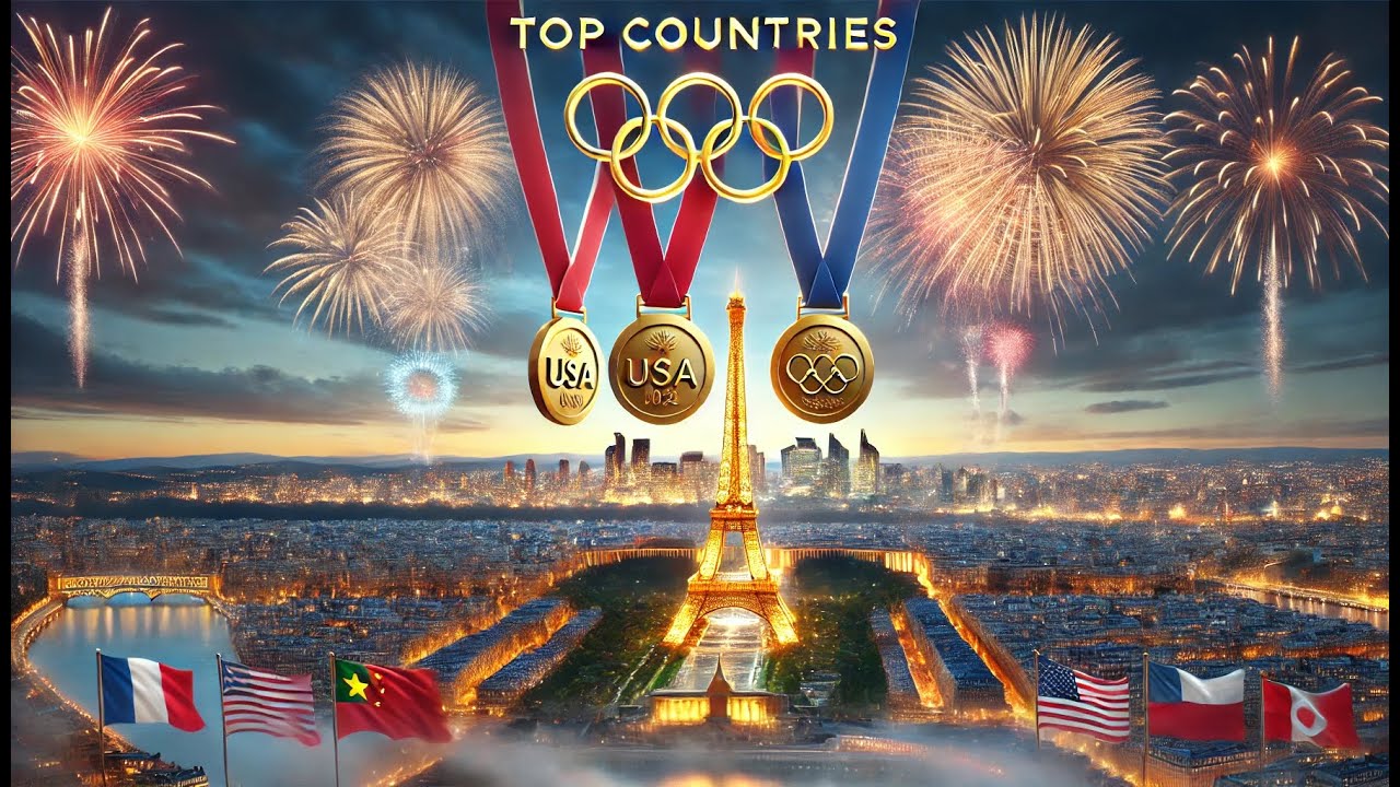 Paris Olympics 2024 Gold Count - YouTube