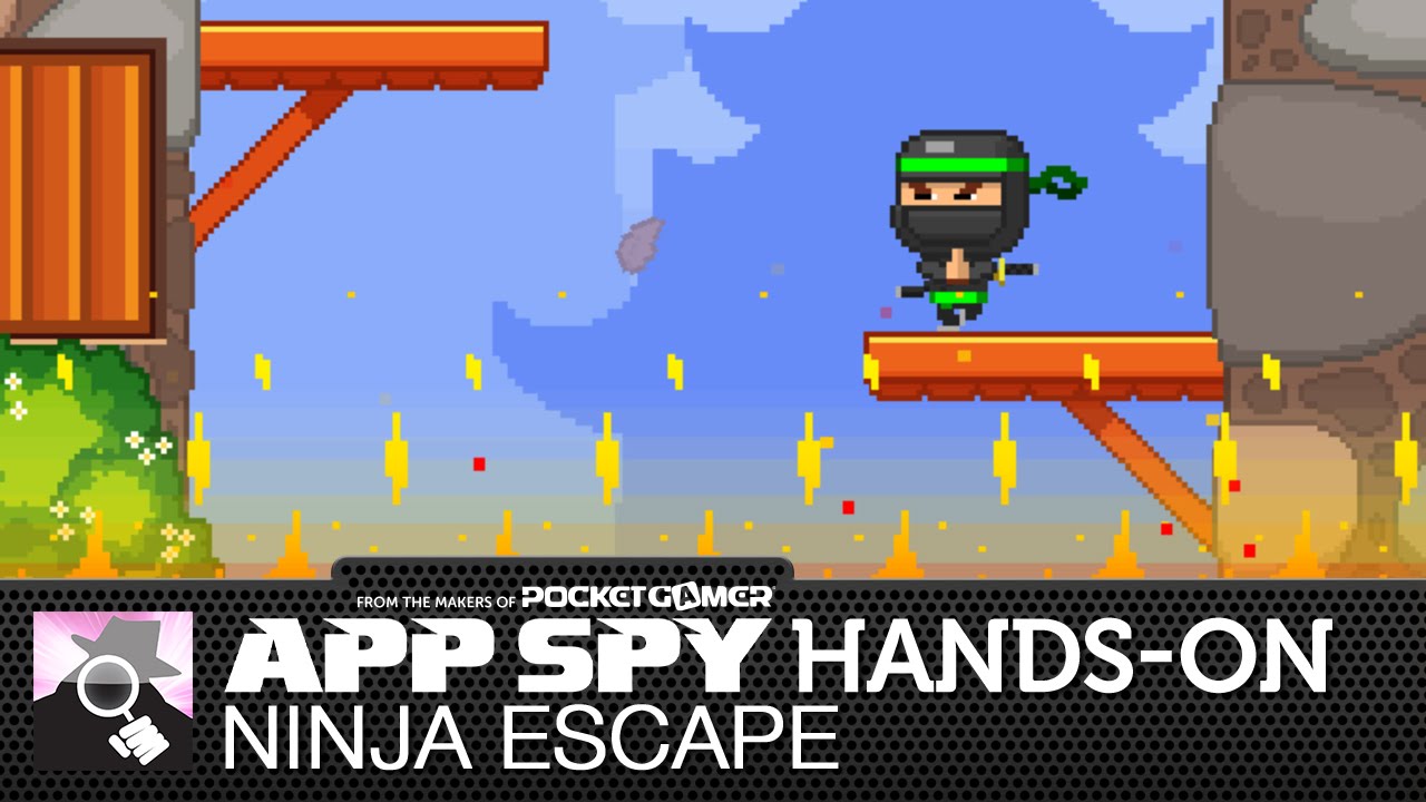 Ninja Escape | iOS iPhone / iPad Hands-On - AppSpy.com - YouTube