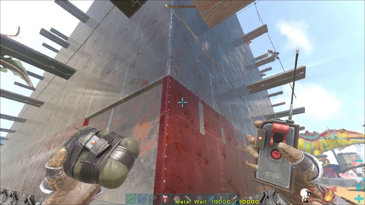 MORE LOOT! Blowing the vaults! Raiding a MASSIVE TEK base! Ark Official ...