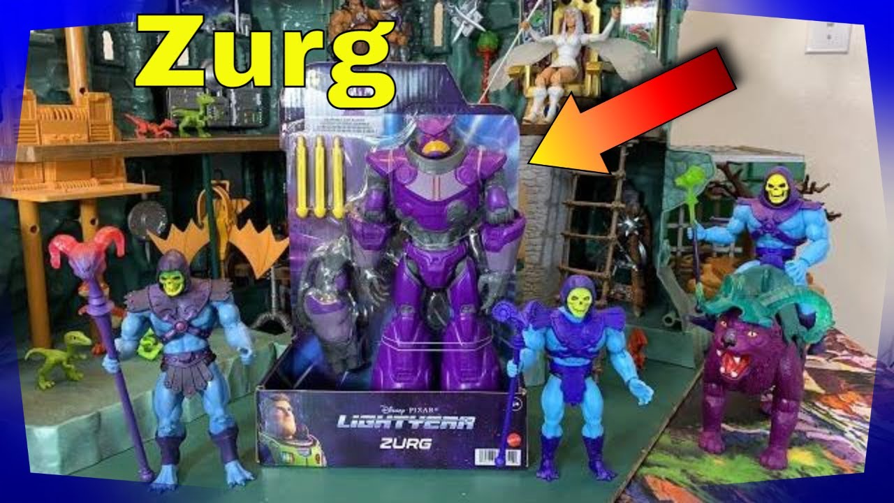 Zurg from Disney Pixar, light-year movie as skeletor’s robotic minion ...