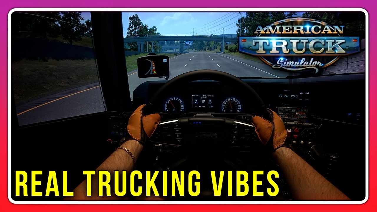 🚛 INSANE Boom Lift Haul in ATS! | Triple Screen Cinematic Experience ...