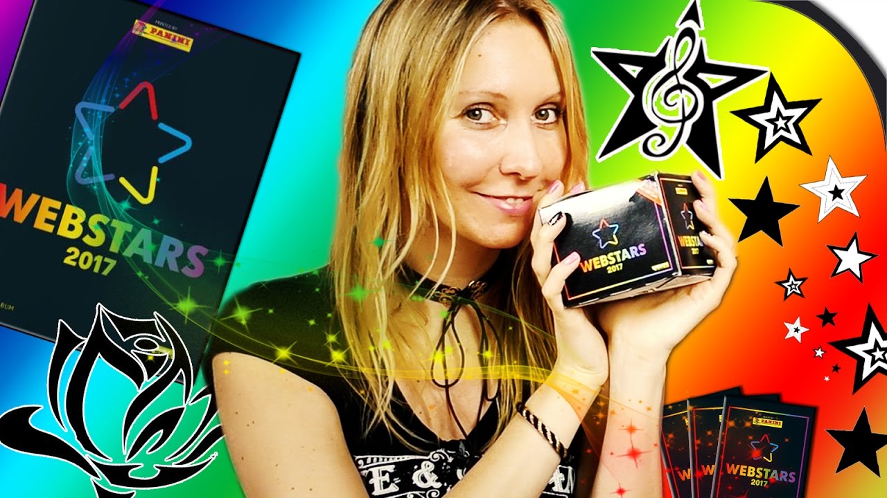 WEBSTARS 2017 Sticker auspacken | Unboxing Just Stick it | 10 Booster ...