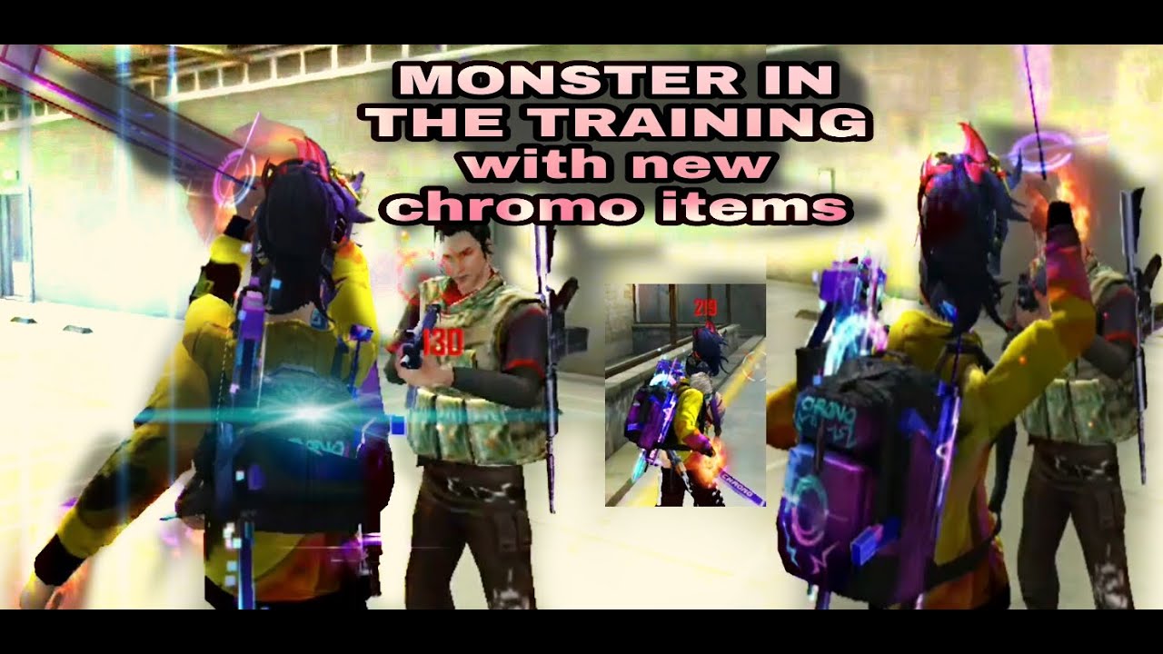 Monster in free fire training headshot monster - YouTube