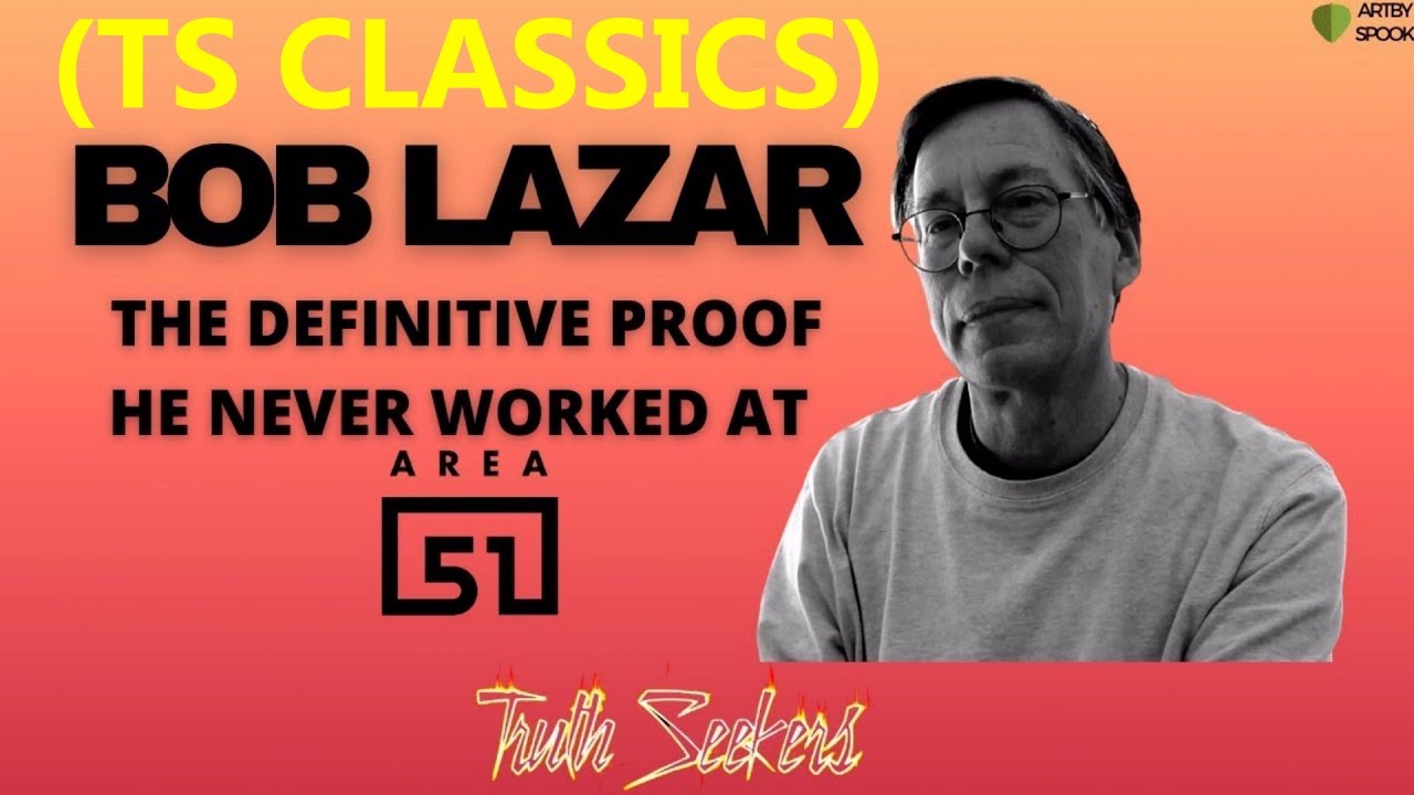 Bob Lazar, Definitive proof he never worked at AREA 51. (TS CLASSICS ...