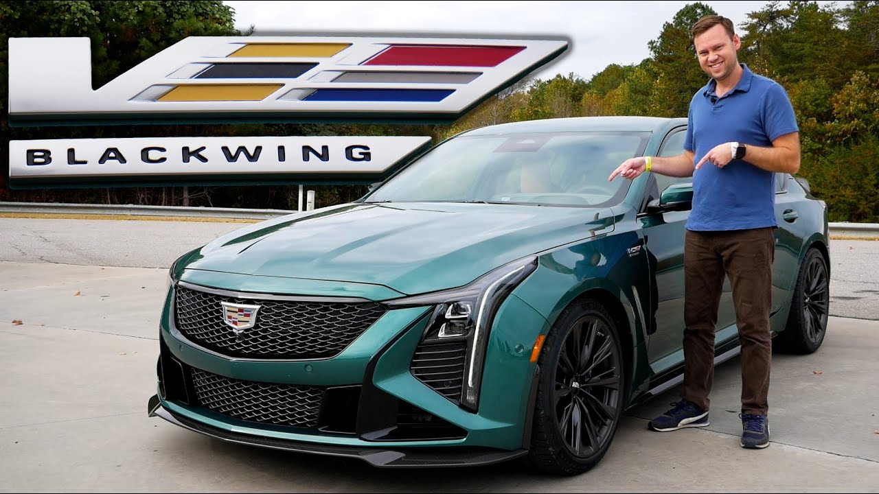 Review: 2025 Cadillac CT5-V Blackwing - The Best Gets Better - YouTube