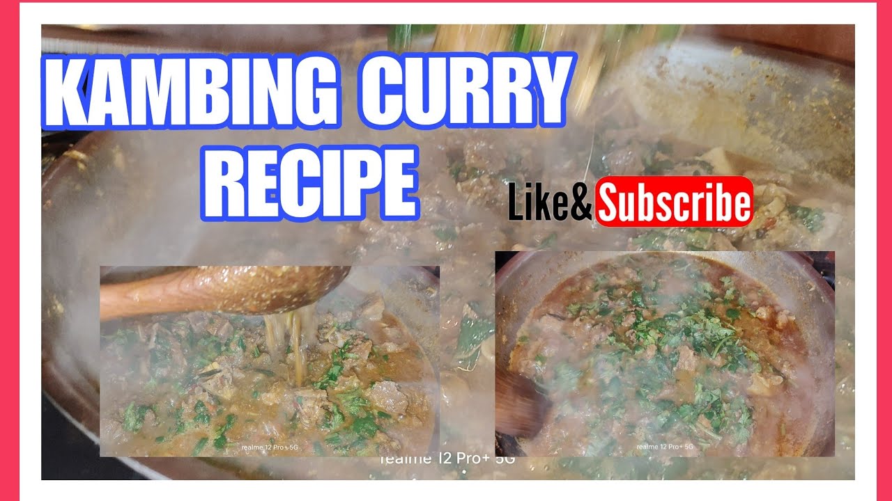 KAMBING CURRY RECIPE /HOW TO COOK GOAT MEAT/ - YouTube