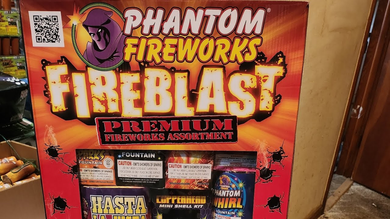 Phantom Fire blast assortment (full unboxing) - YouTube