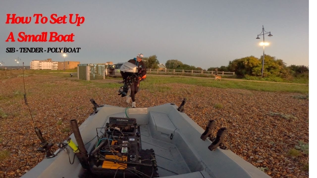 How To Set Up A Small Boat For Fishing - Polycraft 300 Tuffy - YouTube