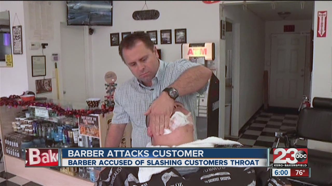 Bakersfield man assaulted by barber in San Diego - YouTube