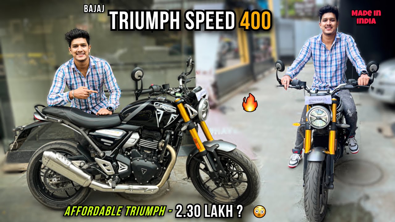 Bajaj Triumph Speed 400 Detailed Review - Price Mileage Features All ...