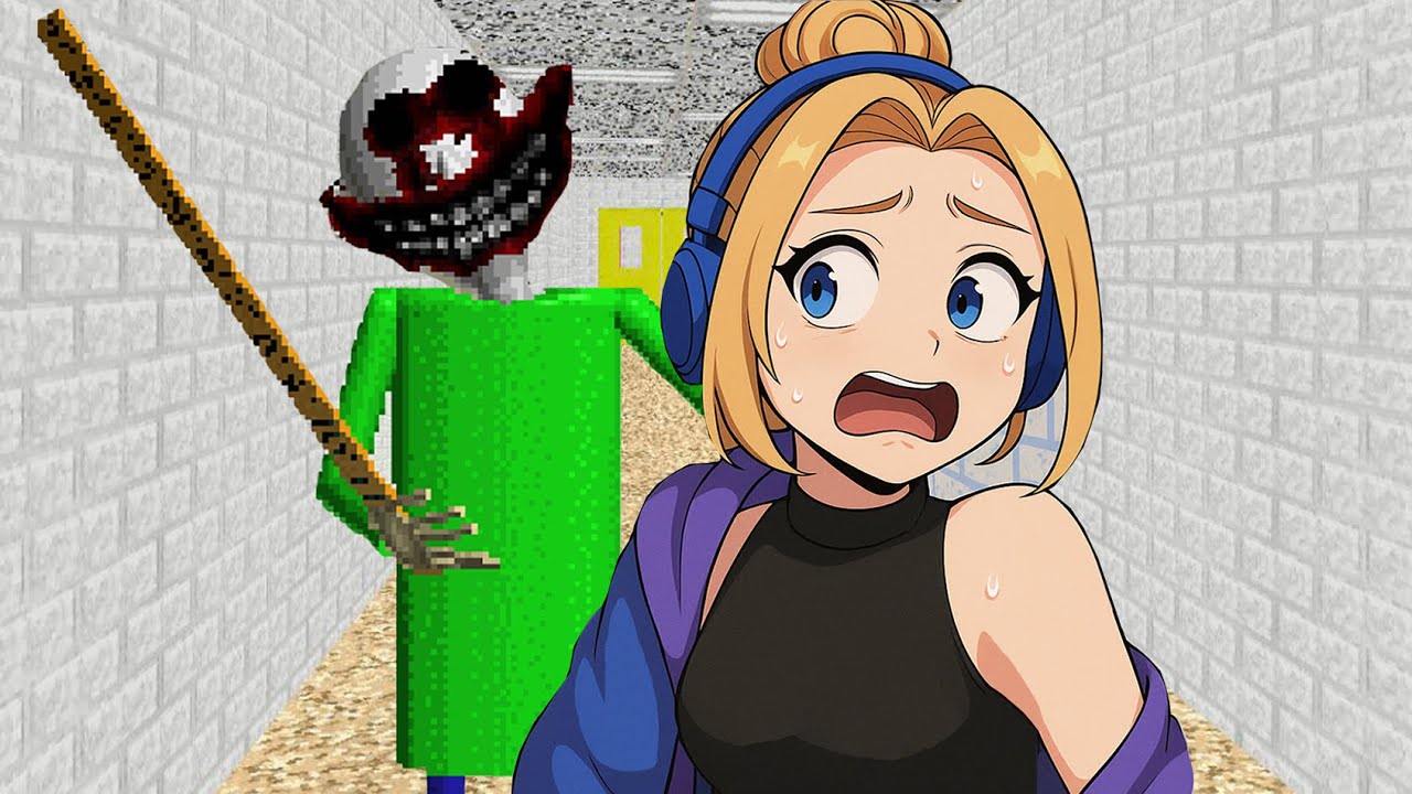 Baldi Has a CREEPY SMILE 😰 (Baldi Mod) - YouTube