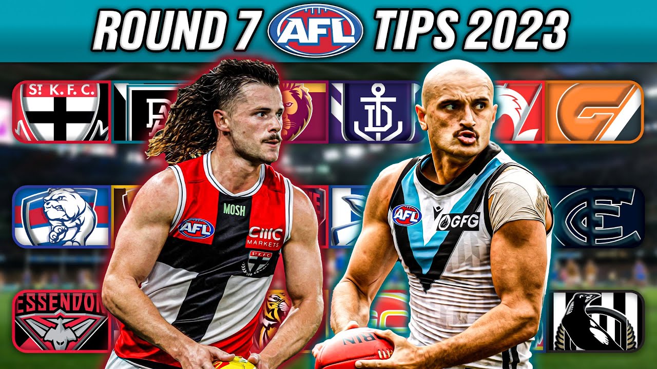 AFL Tips & Predictions | Round 7, 2023 - YouTube