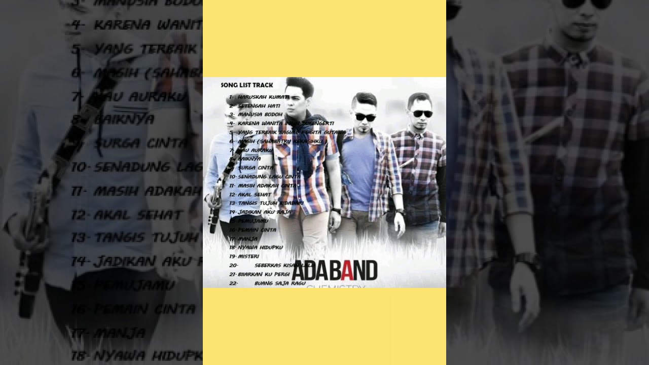 ADA BAND - Full Album Lagu POP Terbaik - YouTube