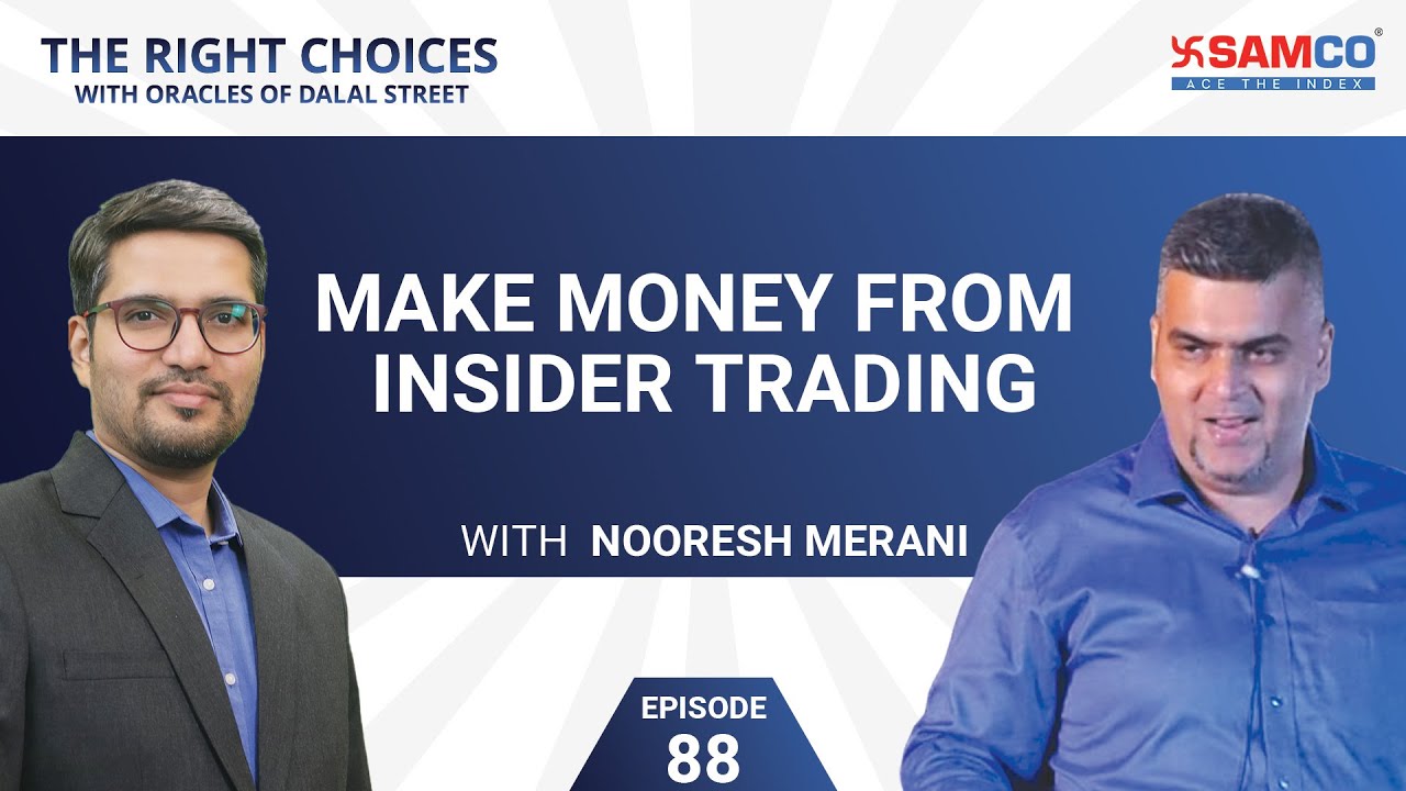 Make Money from Insider Trading with Nooresh Merani | Insider Trading ...