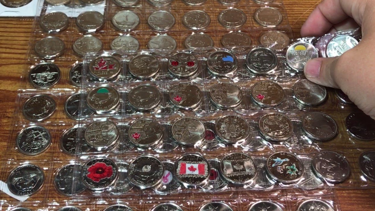 Commemorative Quarters from Canada - Complete Set and More - YouTube