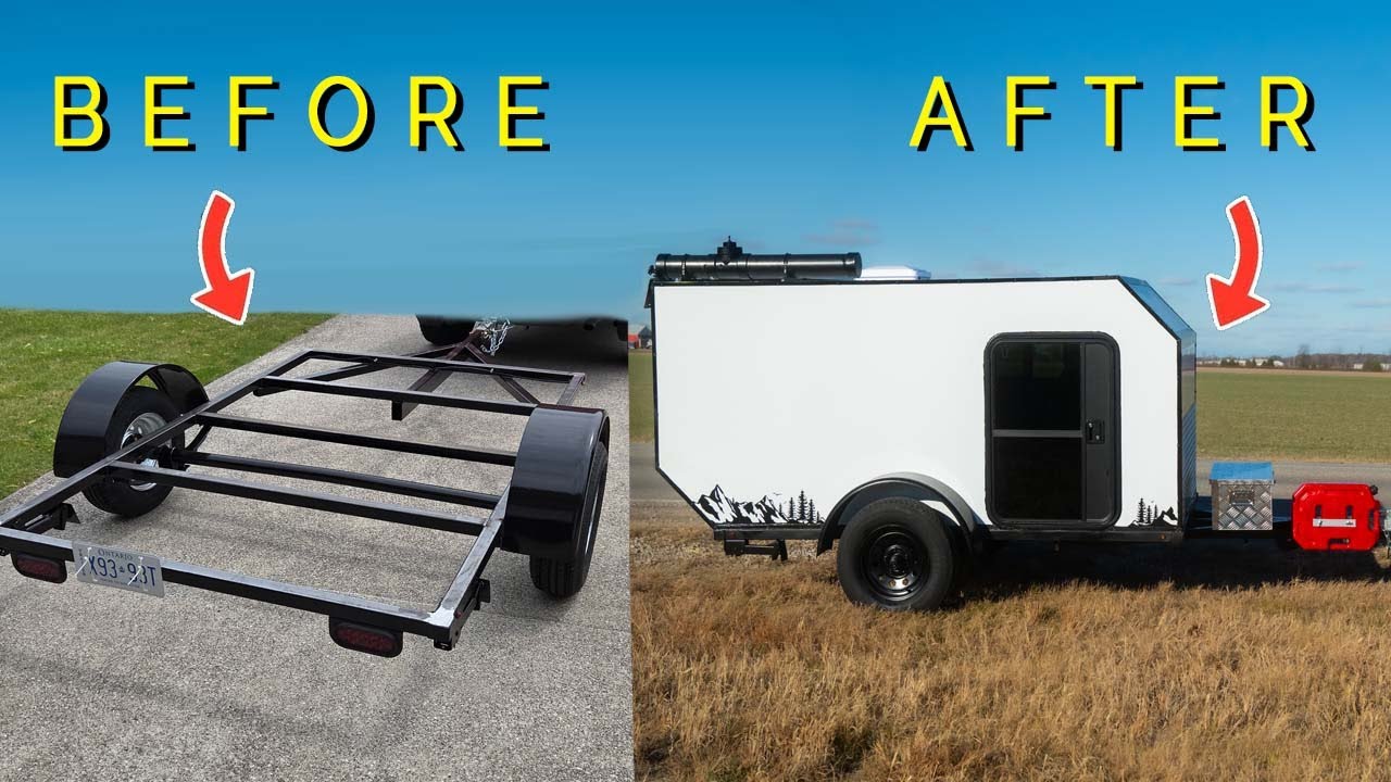 How to build a micro camper, Part 3 - YouTube