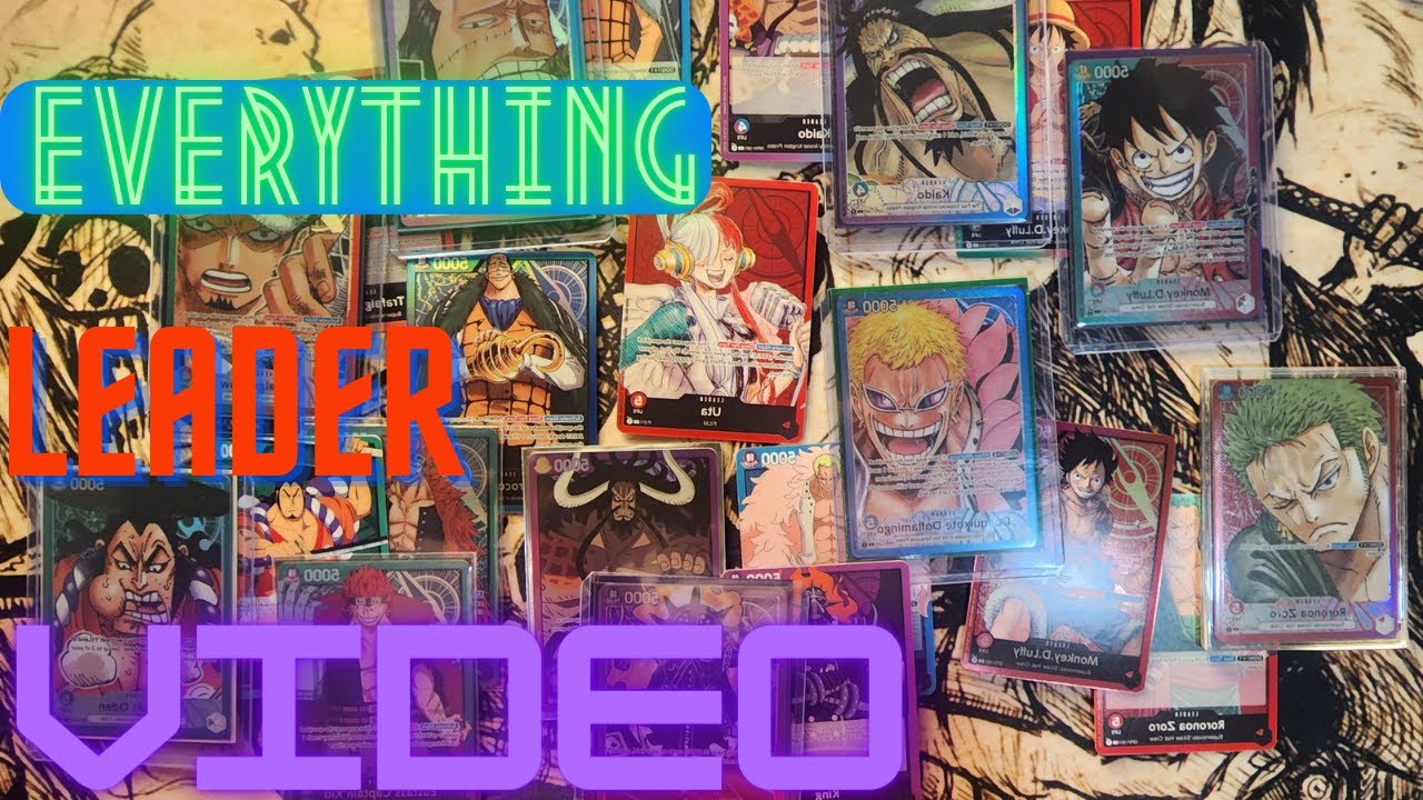 One Piece TCG Everything Leader Video OP01 - YouTube
