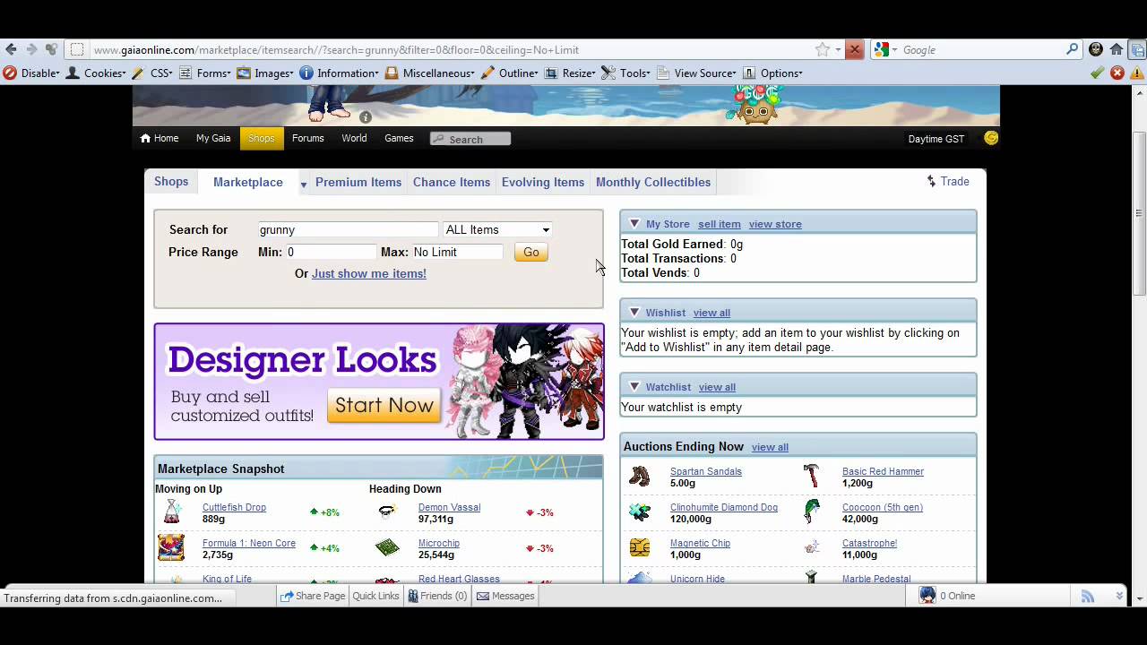Gaia Online :: Noob Guide :: Episode 4 - YouTube