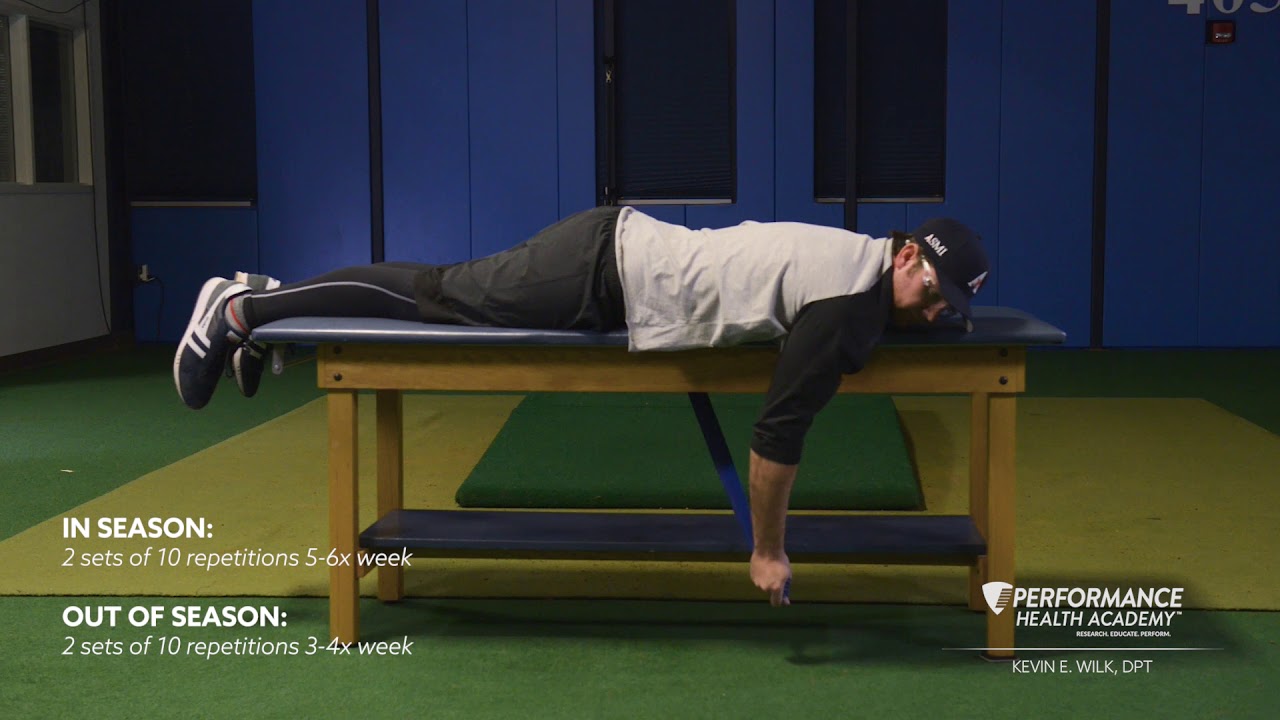 Prone Ys (Exercise Only) - YouTube