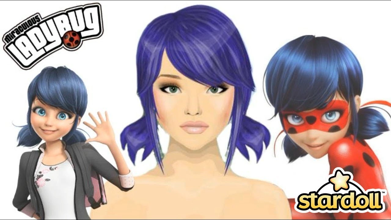 Stardoll MIRACULOUS LADYBUG transformation by Beatrice SD - YouTube