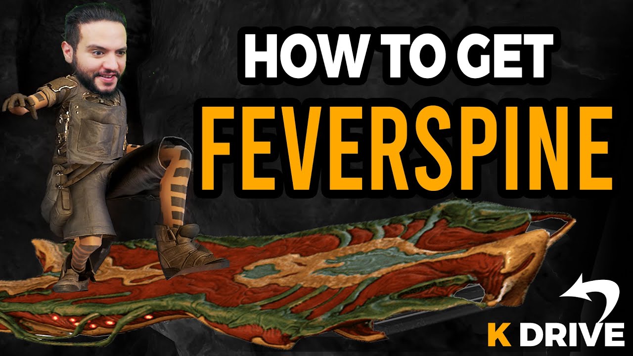 How to Get Feverspine K-Drive Fast | Dead Drop Race Guide | Warframe ...