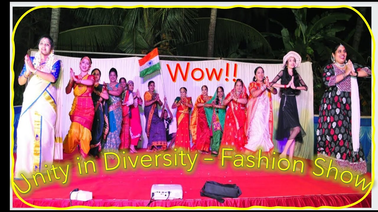 🤩[ Must See! !] Incredible India 🔥Unity in Diversity Fashion Show ...