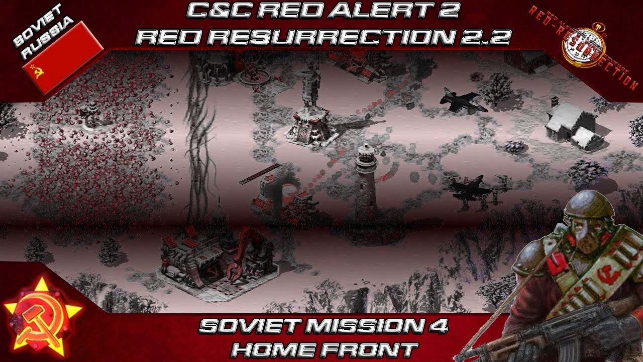 C&C YR Red Resurrection 2.2 - Soviet Mission 4, Home Front [Red Alert 2 ...