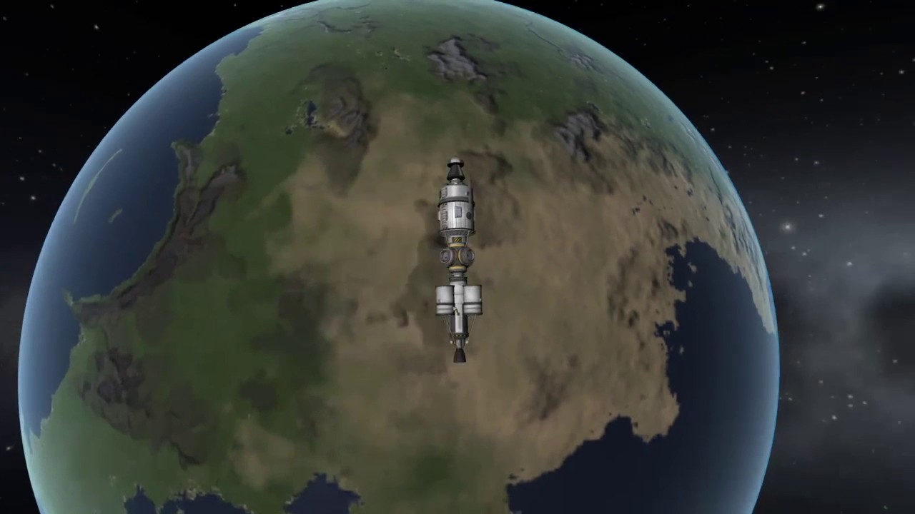 Kerbal Land on Ike _ Space Program _ WATCH IT - YouTube