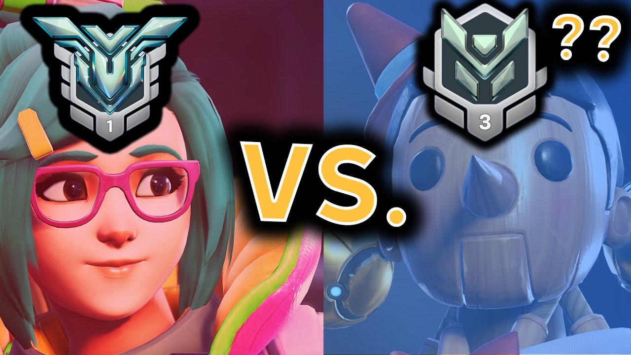 GM1 vs. Plat 3?? Overwatch 2 is NAILING matchmaking - YouTube