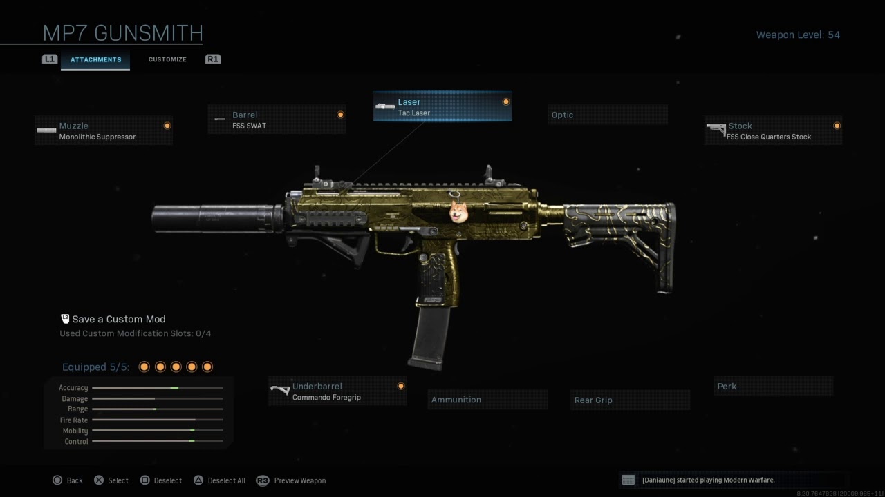 Best mp7 loadout rebirth