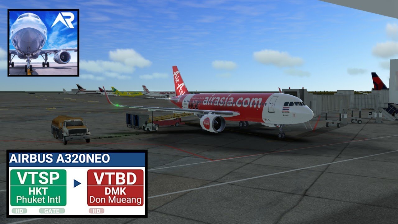 [RFS Real Flight Simulator] Thai AirAsia A320 Neo |Phuket - Bangkok ...