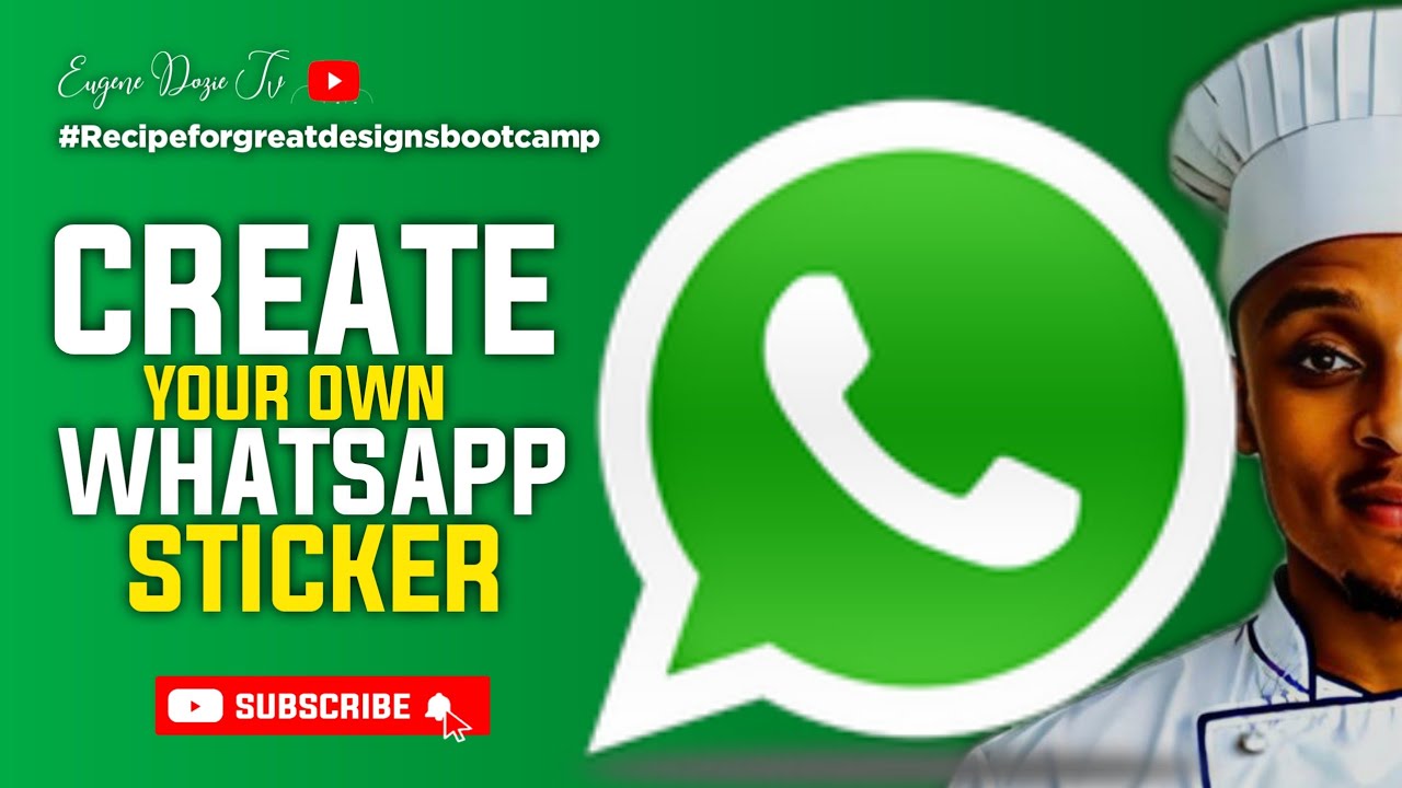 HOW TO CREATE YOUR OWN WHATSAPP STICKER - BEST APP TO CREATE WHATSAPP ...