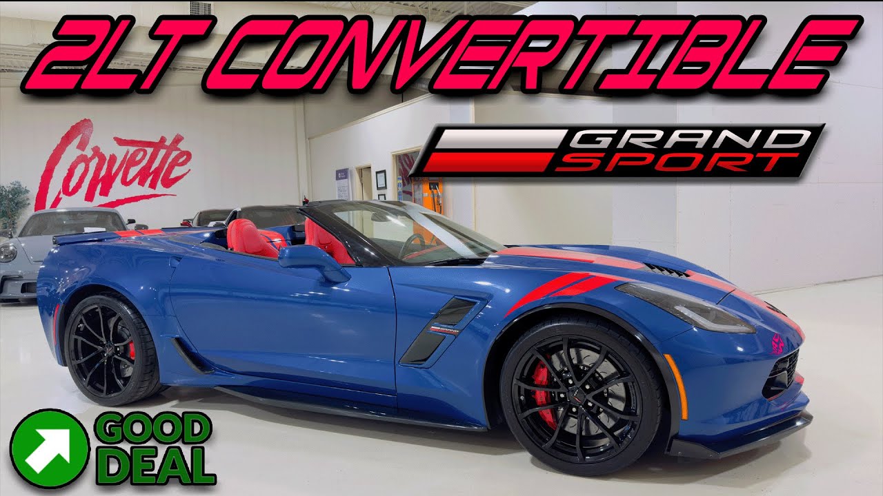 2019 Elkhart Lake Blue C7 Grand Sport at Corvette World! - YouTube