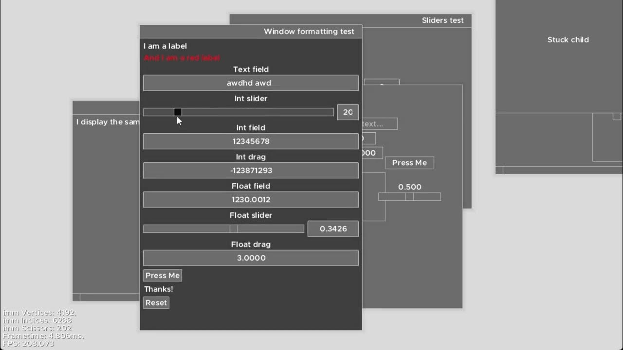 Immediate mode GUI odin-lang/Vulkan - YouTube