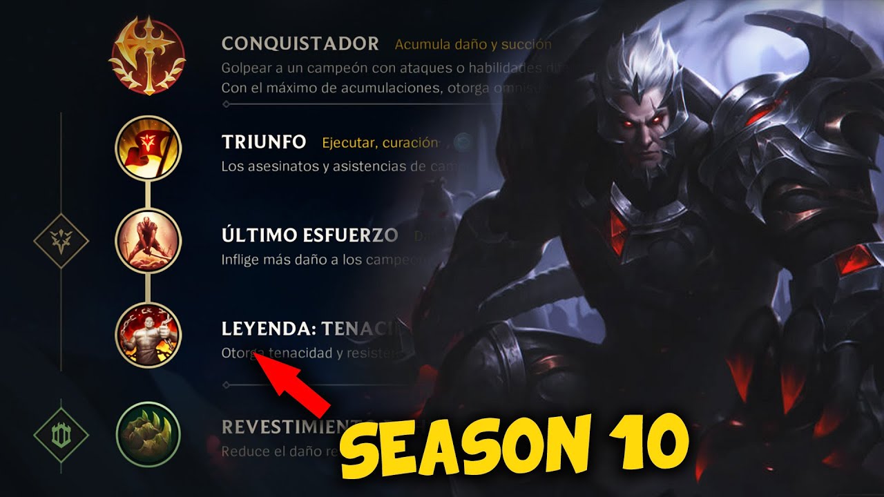 NEW DARIUS BUILD AND RUNES SEASON 10 - WILD RIFT - YouTube