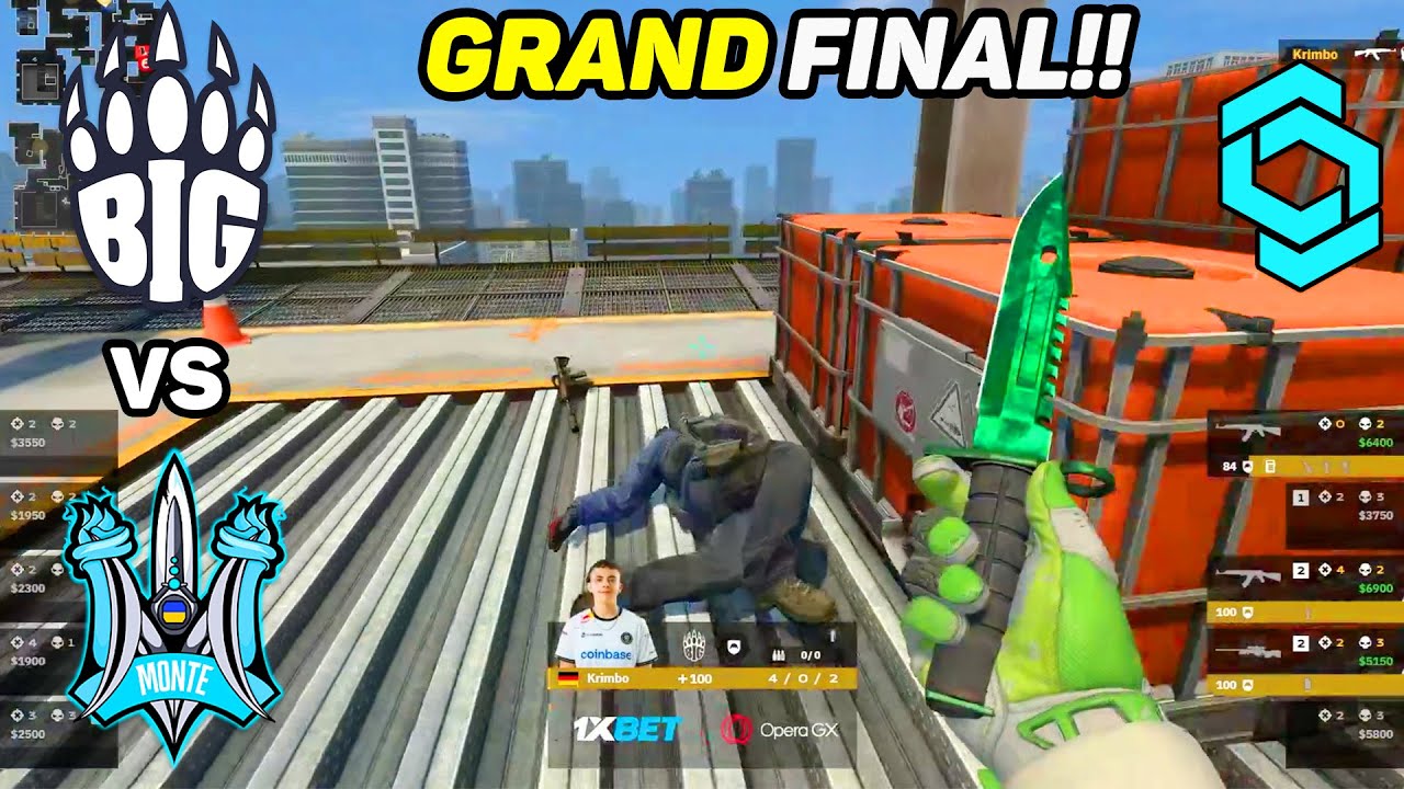 GRAND FINAL!! - BIG vs Monte - HIGHLIGHTS - Map 1 - CCT North Europe ...