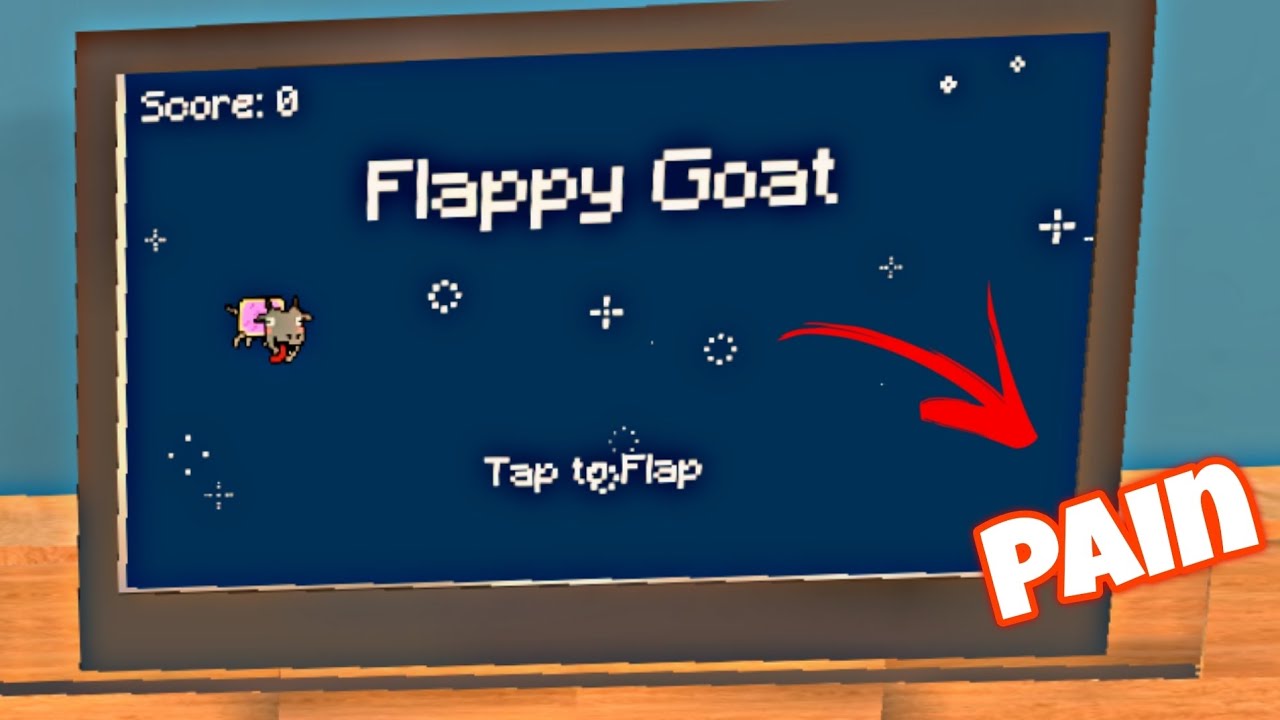 Flappy Goat Is Stressful... | Goat Simulator: Pocket Edition. - YouTube