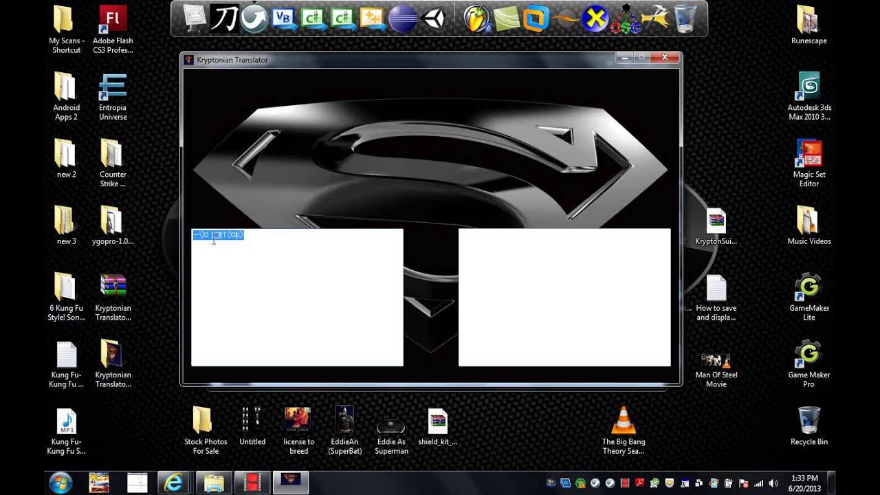 HM Software INC: Kryptonian Translator (Free Download) 2013 By Kung Fu - YouTube